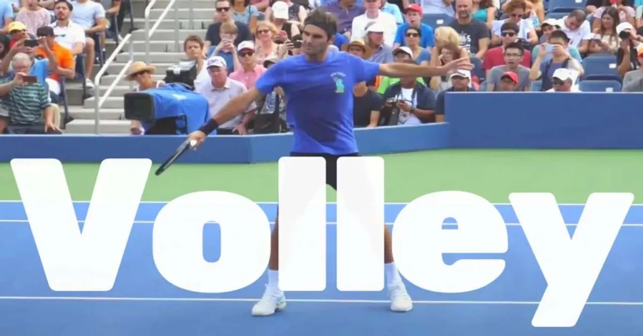 Tennis Volley Technique | Grip, Footwork and Net Play Drills | My ...