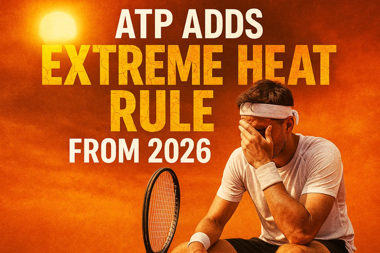 ATP Adds Extreme Heat Rule From 2026 — Players Finally Get a Break | My ...