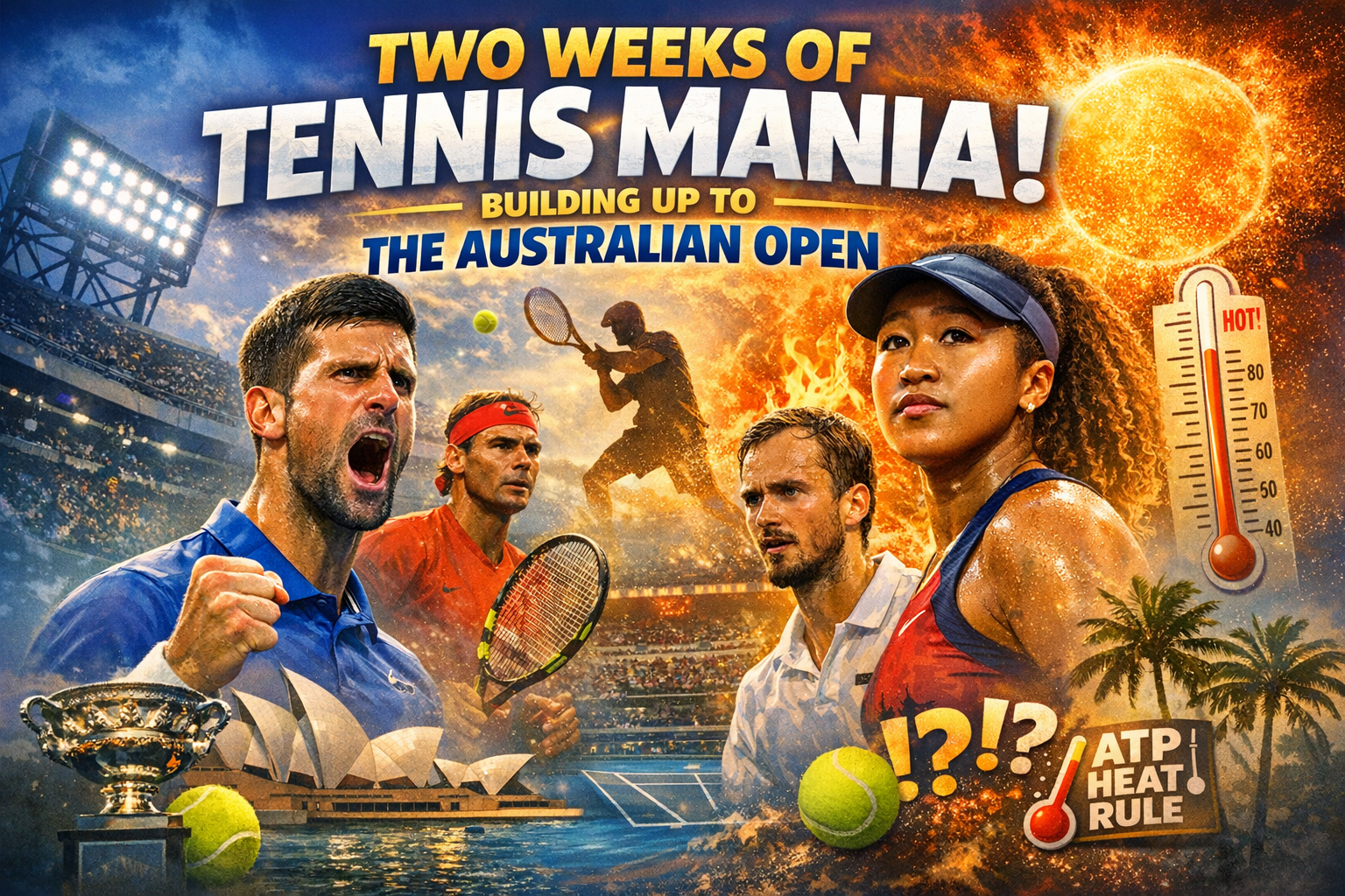Two Weeks Of Tennis Mania Build Up To The Australian Open | My Tennis ...